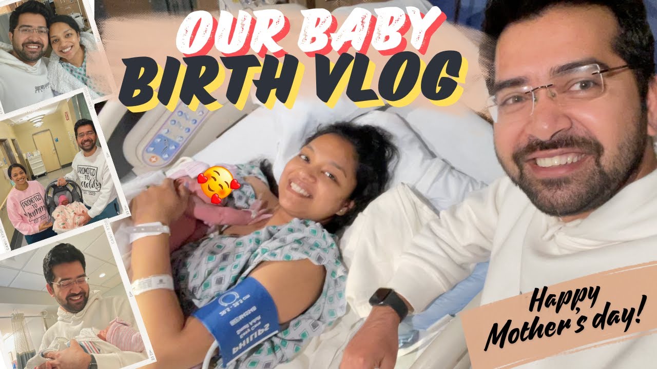 Our baby birth vlog | USA Telugu Vlog | Delivery Vlog #babygirl # ...