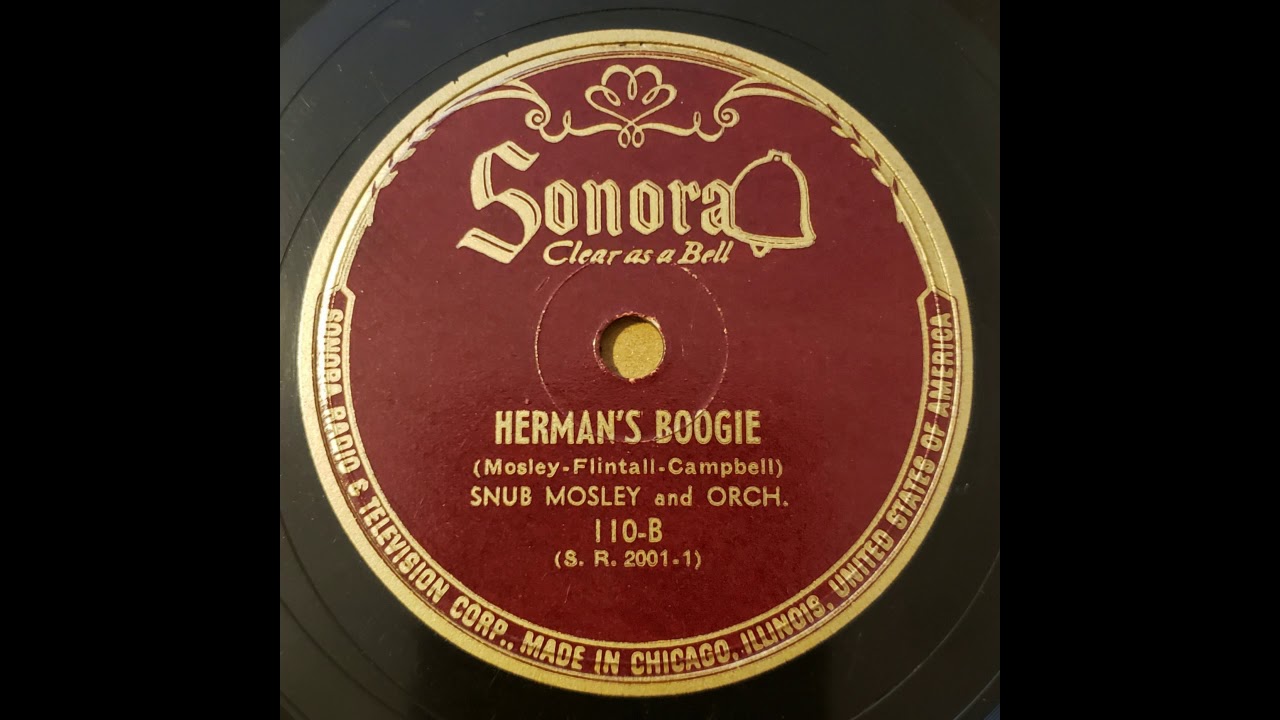 Snub Mosley And His Orchestra - Herman's Boogie - YouTube