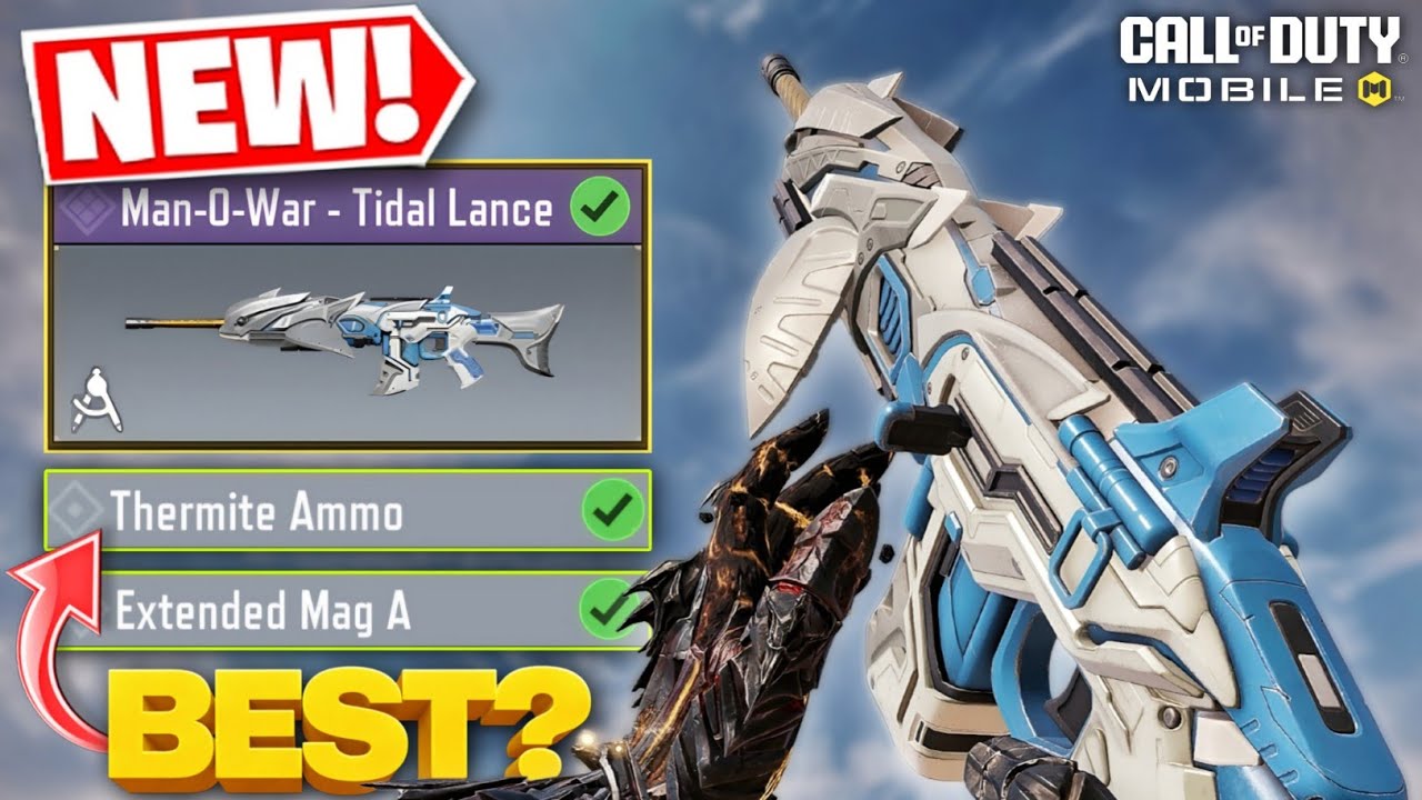 New Man-O-War Tidal Lance Is Now the Best MOW Epic Skin in CODM - YouTube