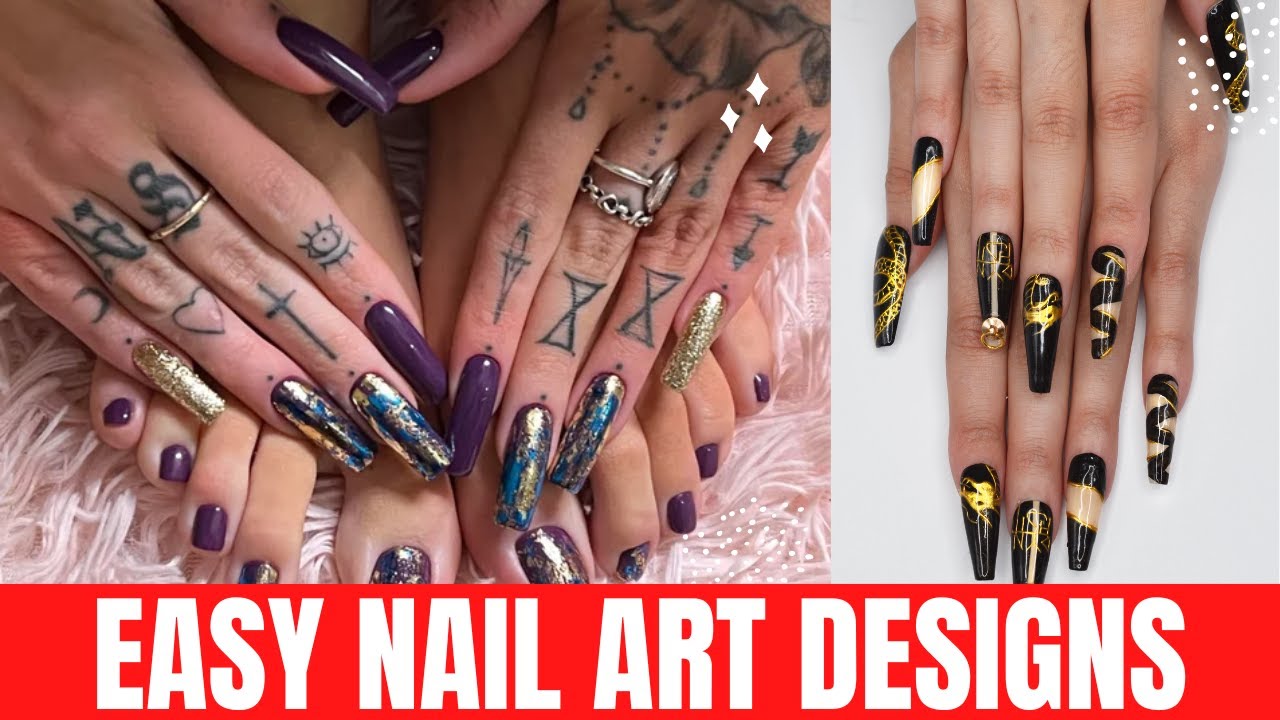 Nails arts designs | How to design art on nails | fashion | tutorials ...