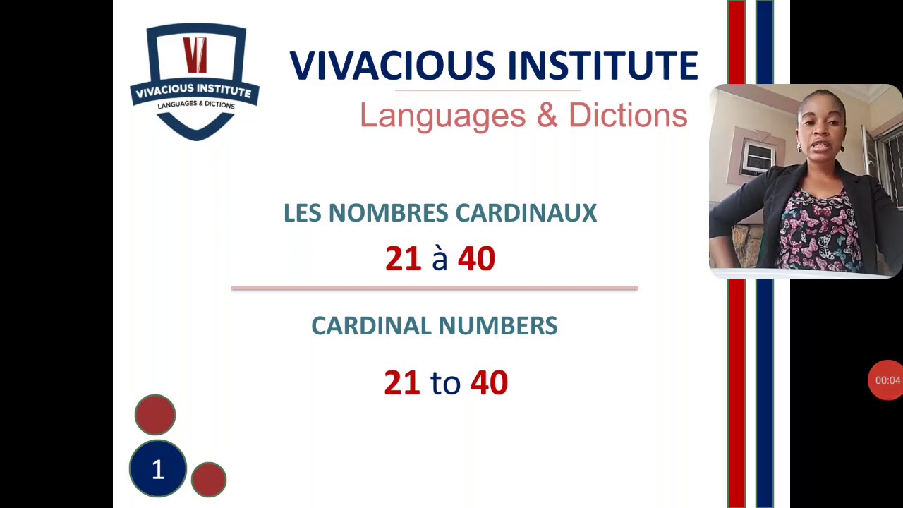 Les nombres cardinaux - YouTube