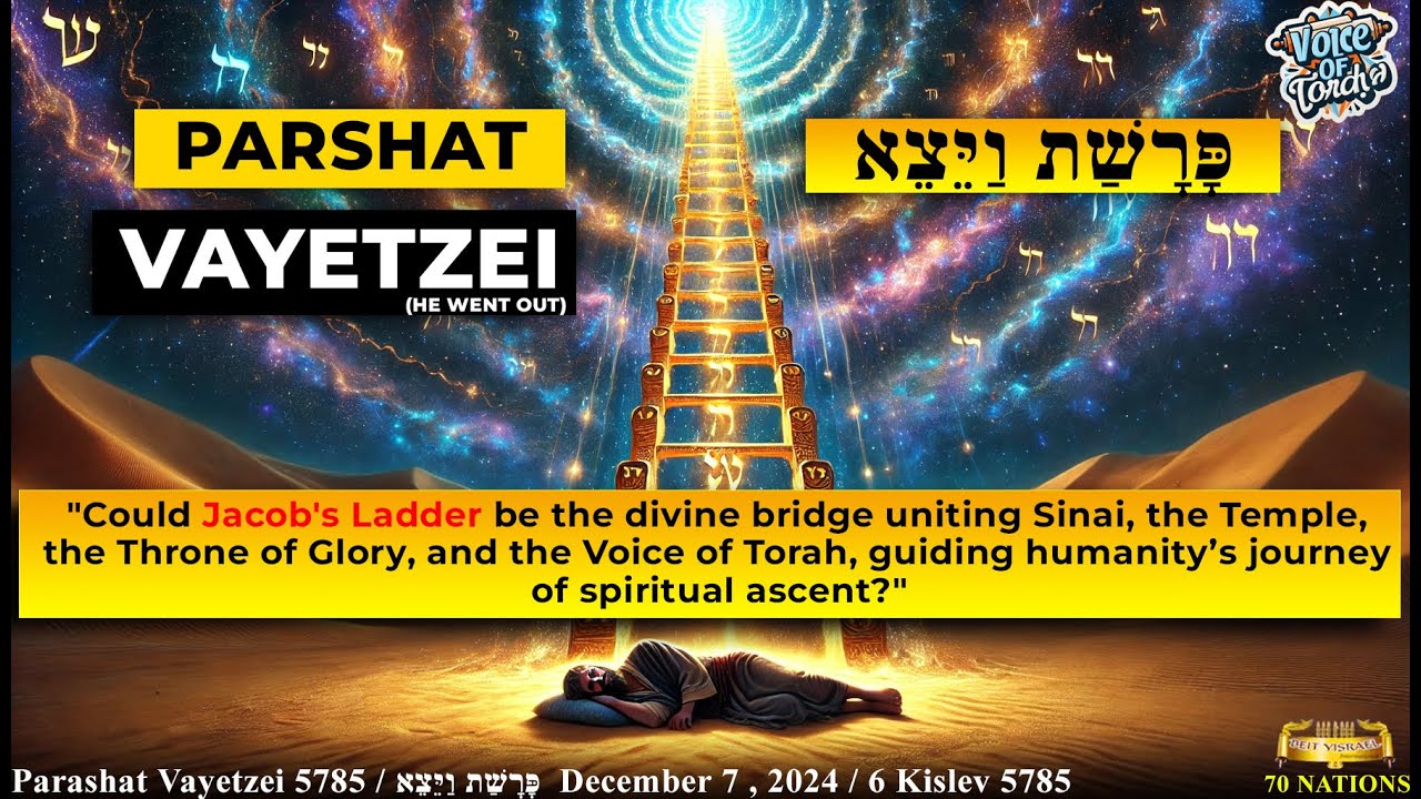 Parashat Vayetzei– He Went Out - Shabbath 7 December 2024 / 6 Kislev ...