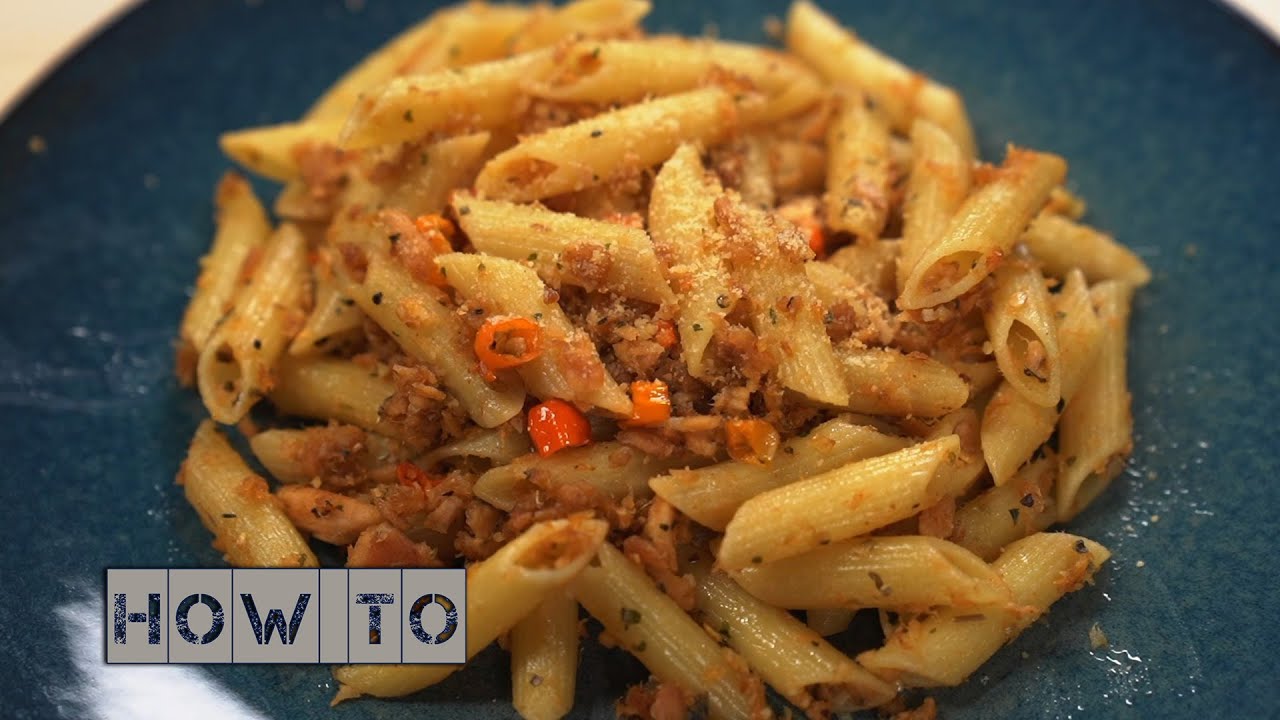 Resep Spicy Tuna Penne Pasta - Aglio Olio Super Gampang dan Bikin Nagih ...