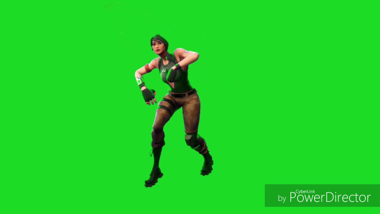 Green Screen Fortnite Dance! - YouTube