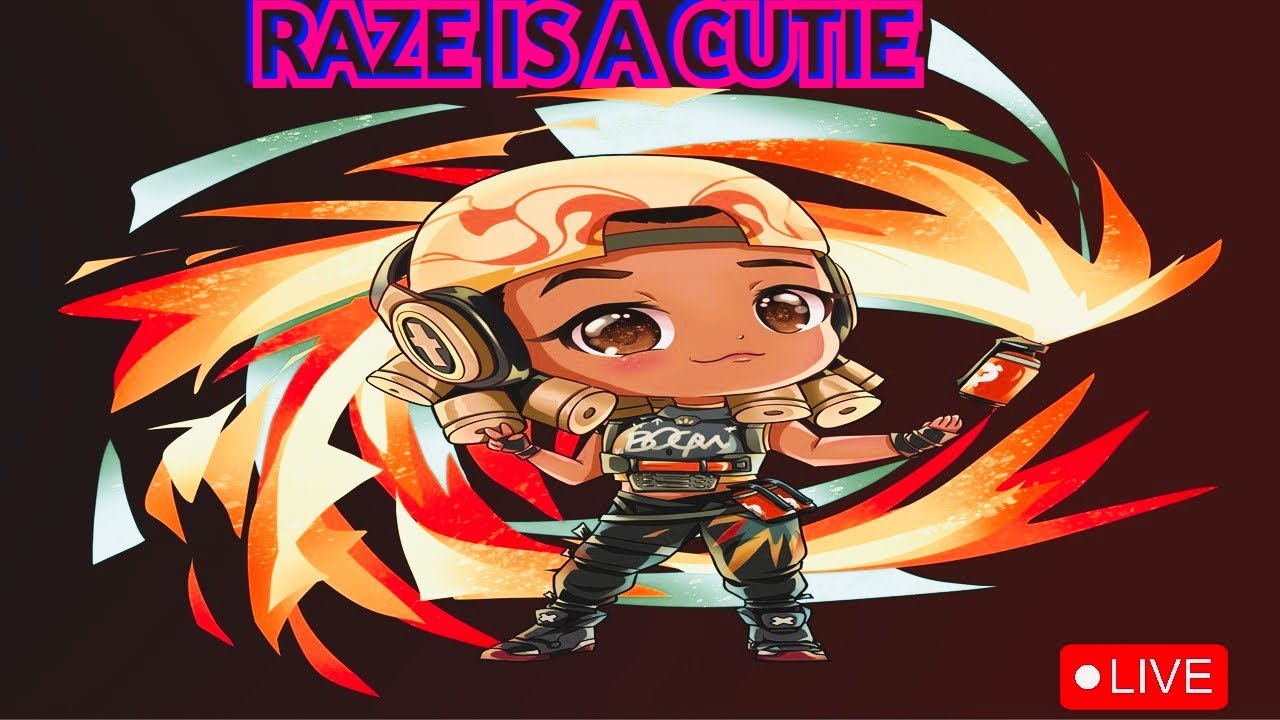 RAZE IS CUTIE #valorant - YouTube