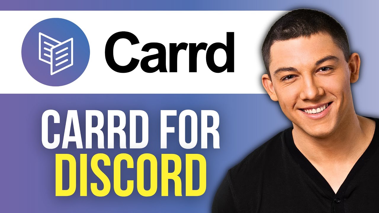 How to Make a Carrd for Discord - YouTube