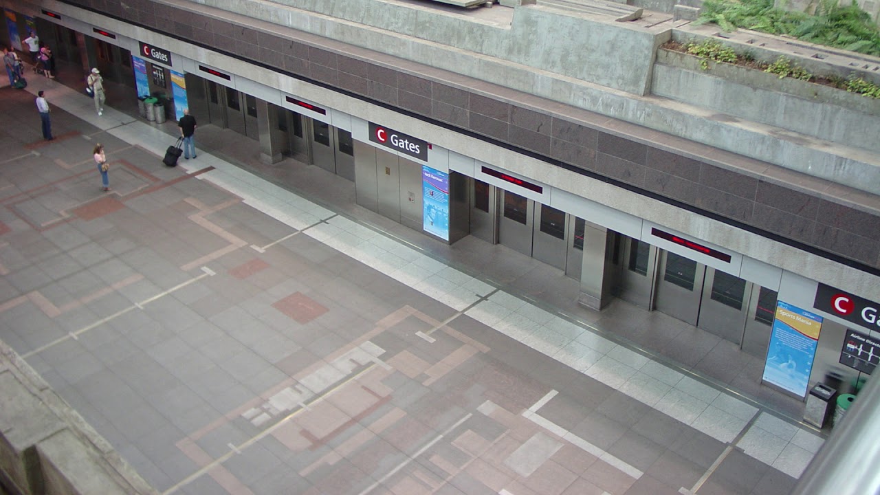 Denver Airport Train Ambience for One Hour - YouTube