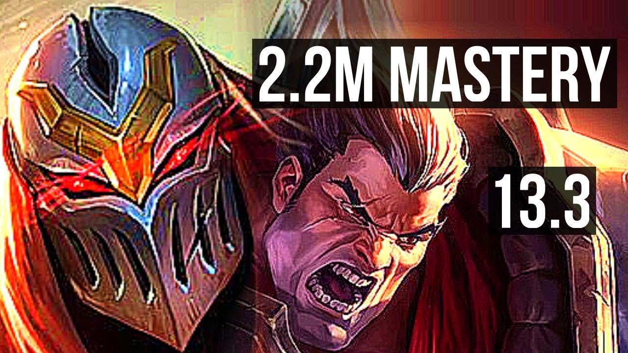 ZED vs DARIUS (TOP) | 6/0/7, 2.2M mastery, 900+ games, Dominating | EUW ...