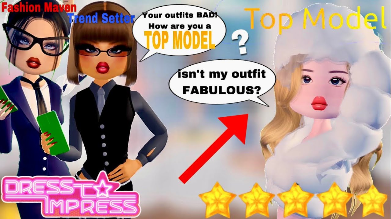 Making bad outfits as a TOP MODEL | in a Pro Server | #roblox # ...