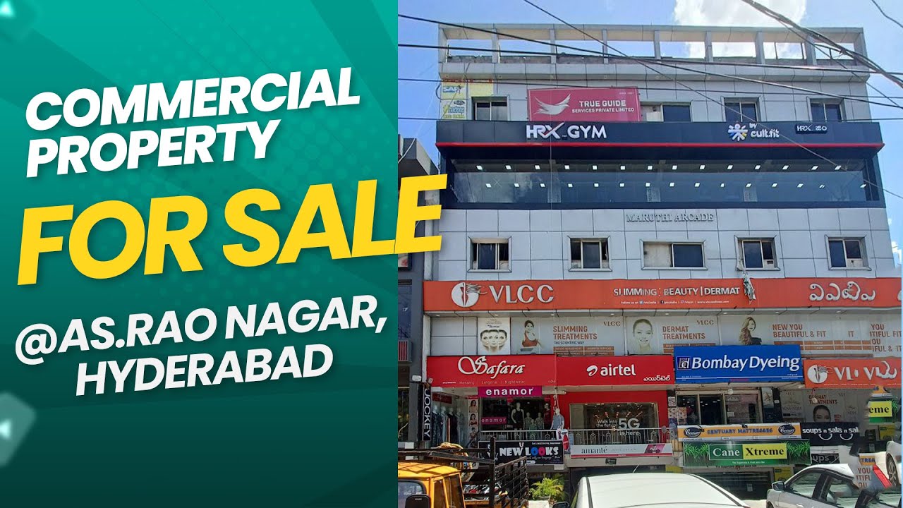 Invest in Your Success: Commercial Space for Sale in AS Rao Nagar ...