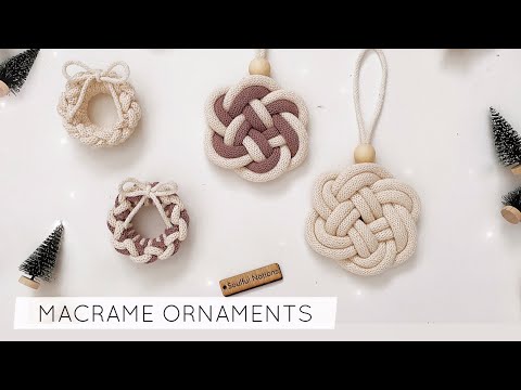 17 Easy DIY Macrame Christmas Tutorials for Beginners & Beyond ...