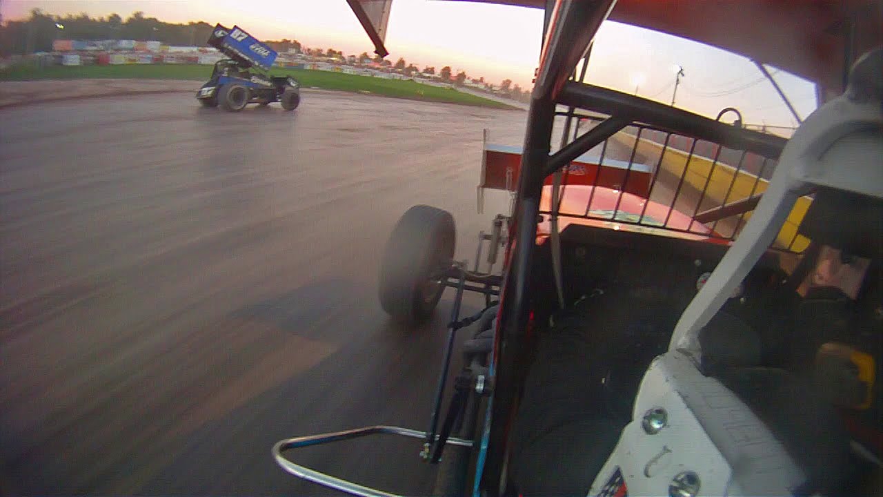 Dan Douville In-Car ESS | Utica-Rome Speedway 9 11 2016 - YouTube