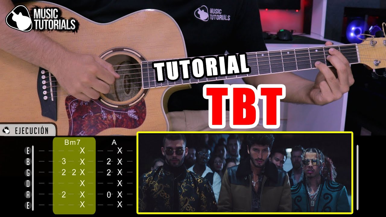 Cómo tocar TBT de Sebastian Yatra, Manuel Turizo, Rauw Alejandro en ...