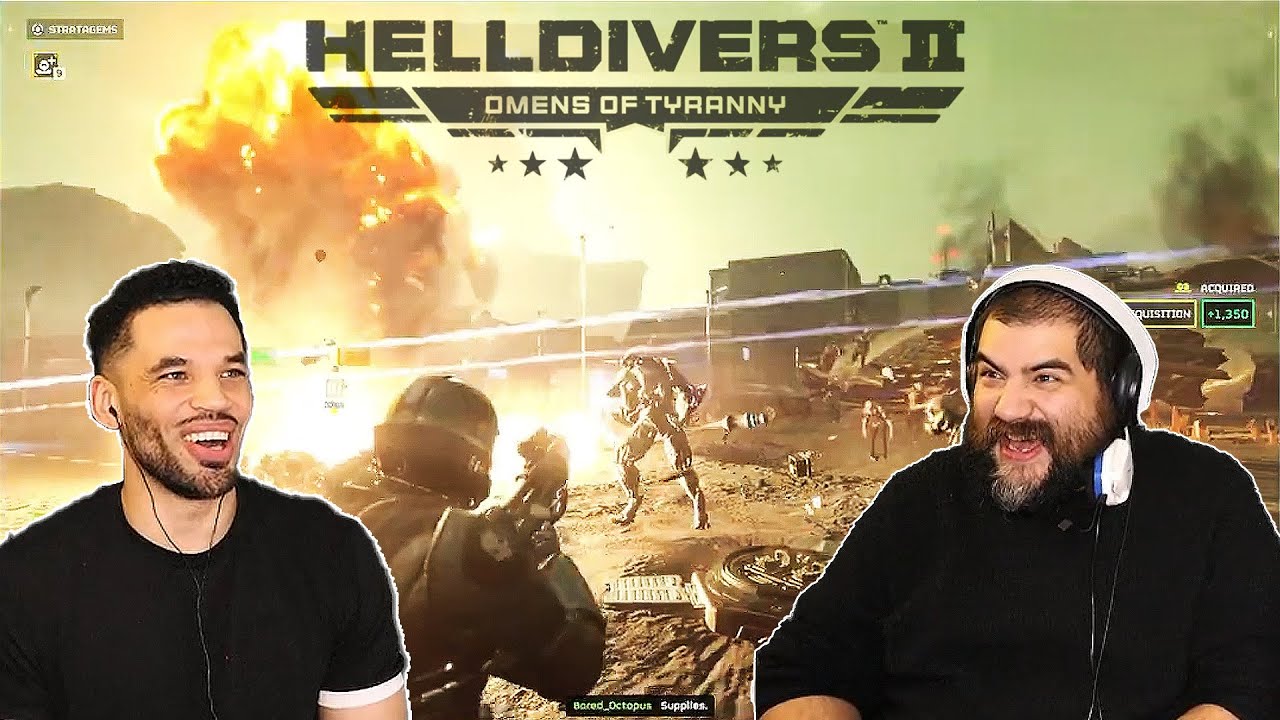 First Encounter with the Illuminate - Super Helldive - Cadet Run - Helldivers 2 - YouTube