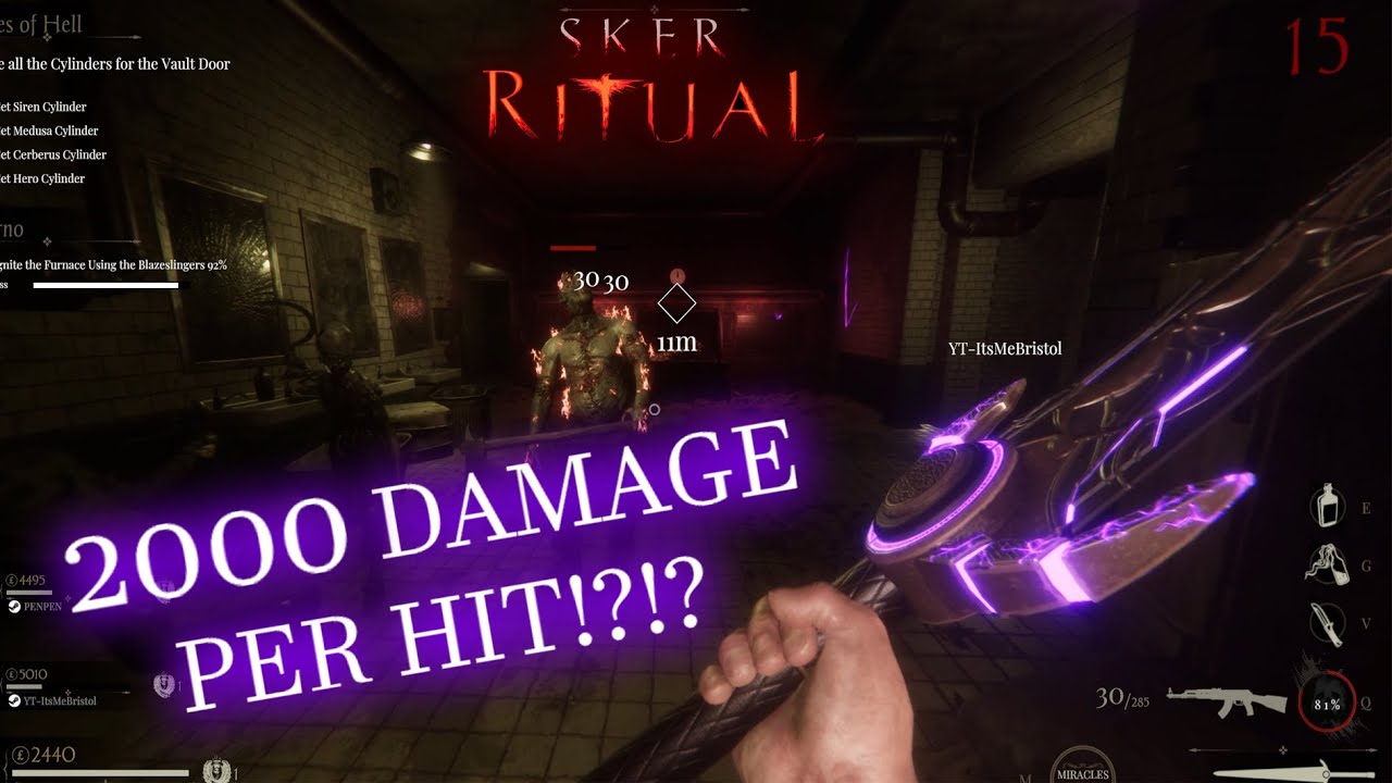 *NEW* COD Zombies Inspired Game WTF & Funny Moments #1 | Sker Ritual ...