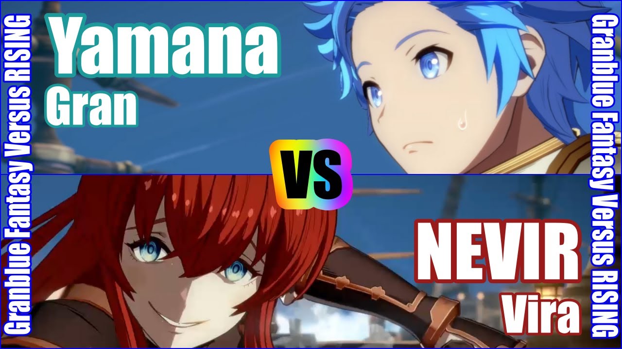 [GBVSR] (4K) Granblue Fantasy Versus Rising Rank match Yamana (Gran) vs ...