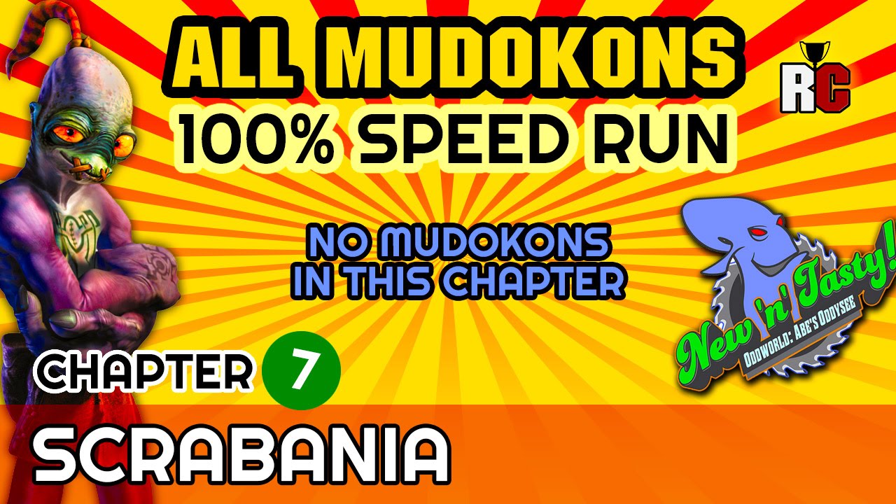 Oddworld: New 'n' Tasty - Chapter 7: Scrabania - All Mudokons Speed Run ...