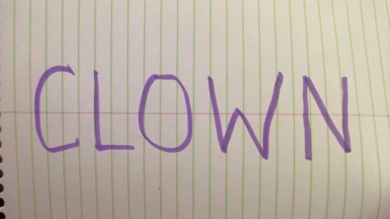 How to pronounce Clown - YouTube