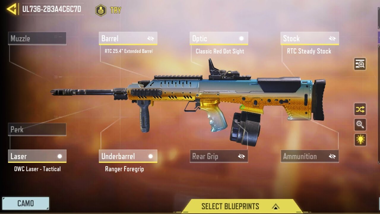 Trying out the UL736/LMG this Season 3 in Codm Battle Royale and it can ...