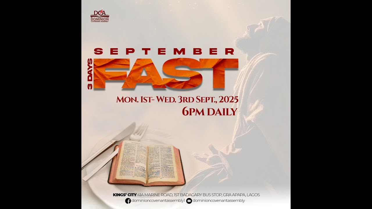 SEPTEMBER FAST || DAY 2 || 02 SEPT 25 - YouTube