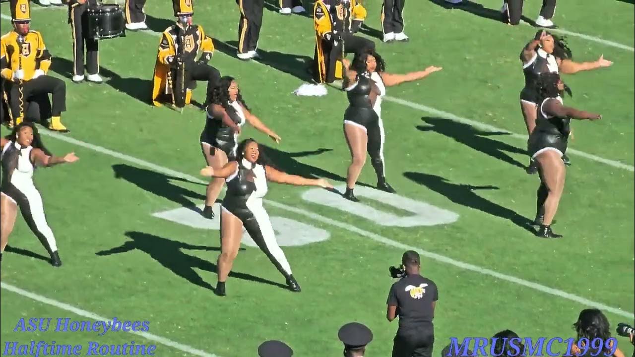 2023-24 ASU Honeybees Halftime Routine - YouTube