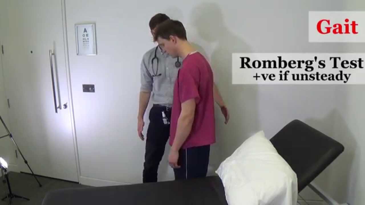 Gait & Coordination Exam - YouTube