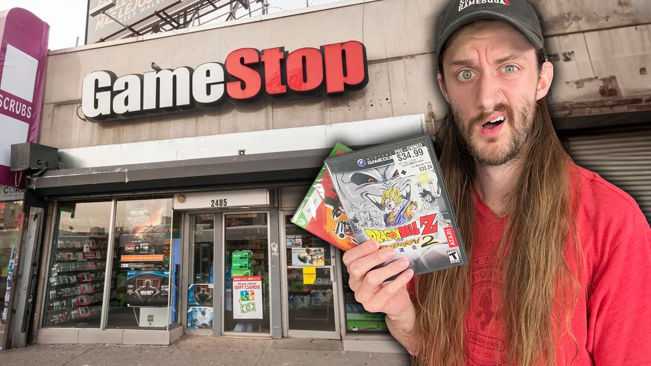 Buying Retro Games from GAMESTOP - YouTube