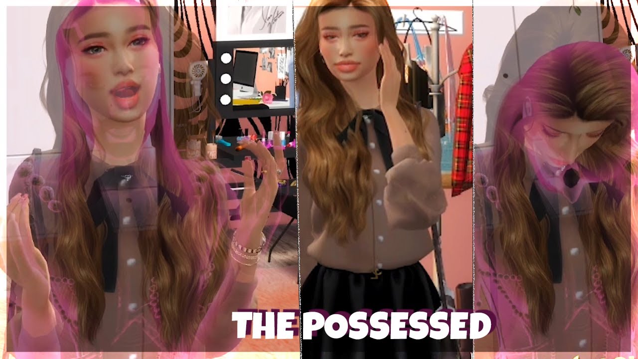 A Ghost Possess A Beautiful Women: The Body Possession Story | Sims 4 ...