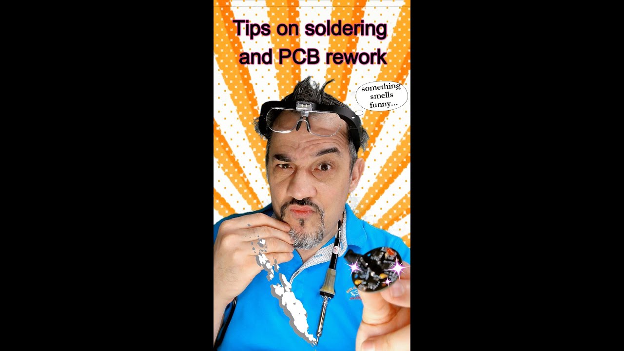Practical PCB rework tutorial - YouTube