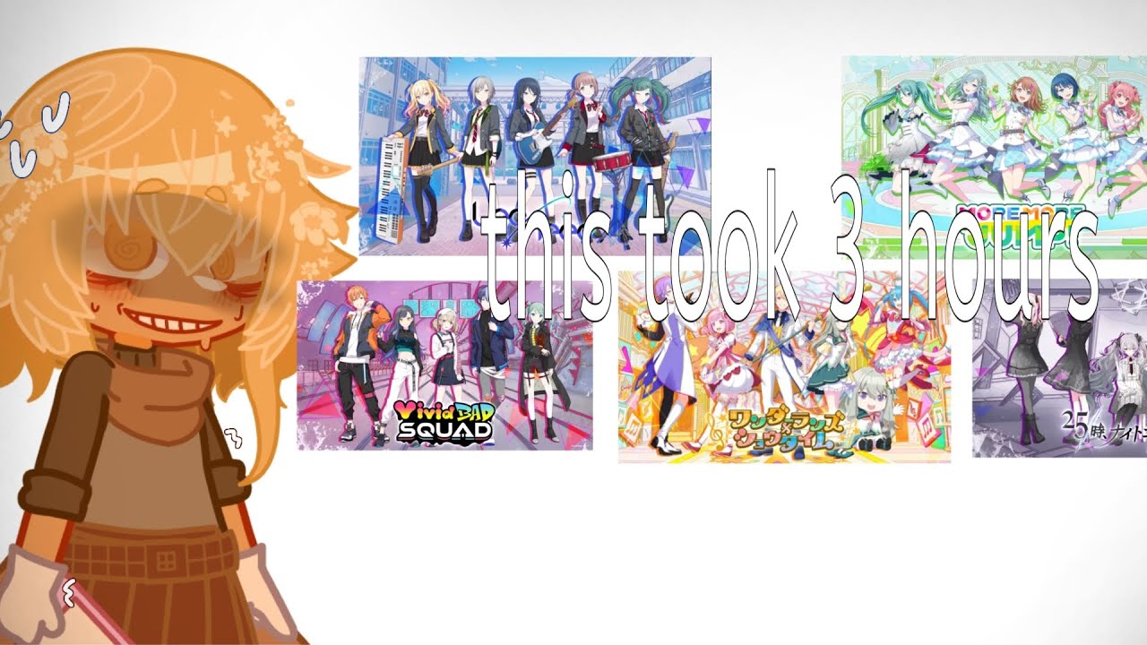 The new pjsk outfits . . . | Pjsk × GC | ZEE☆ - YouTube