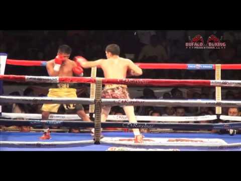 Pelea Yesner Talavera vs Frederick Castro - Bufalo Boxing Promotions - YouTube