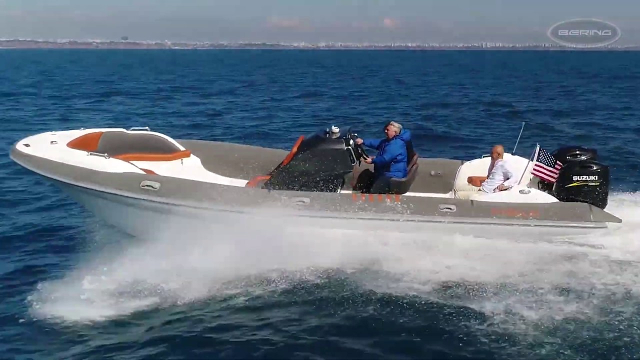 High speed boat and a slow yacht combination. - YouTube