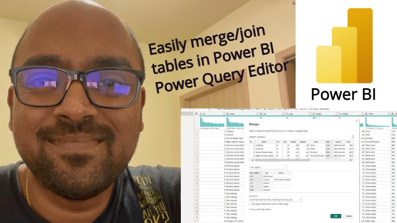 Create Joinsmerge Queries Between Data Tables In Power Query Editor Joins Powerbi 3119