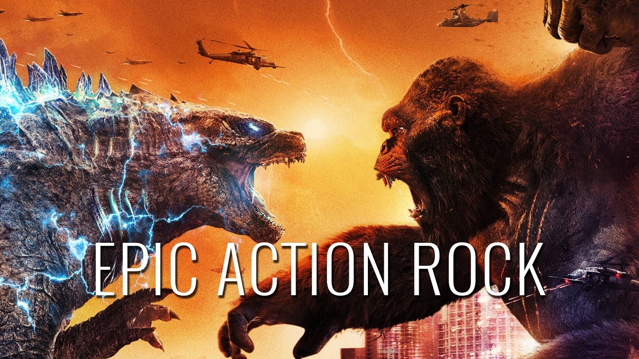 Intense Epic Action Rock Music - Godzilla vs Kong - YouTube