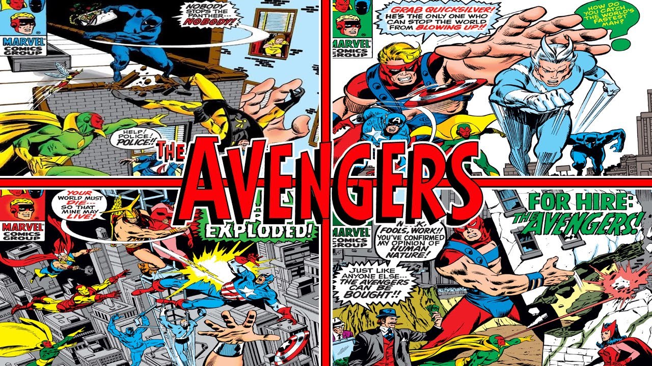 The Avengers #74-77 - YouTube