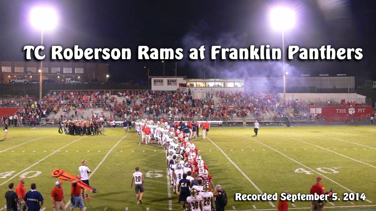 TC Roberson Rams v Franklin Panthers Full Game 09-05-2014 - YouTube