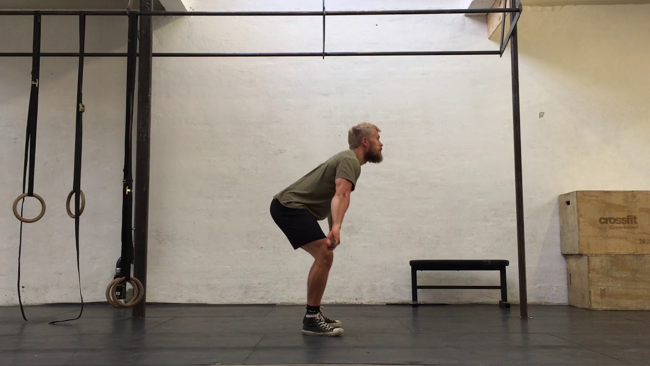 Snatch Starting Position Hold (PVC or empty barbell) - YouTube