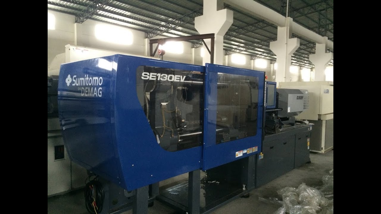 Toyo 130t All-Electric used Injection Molding Machine - YouTube