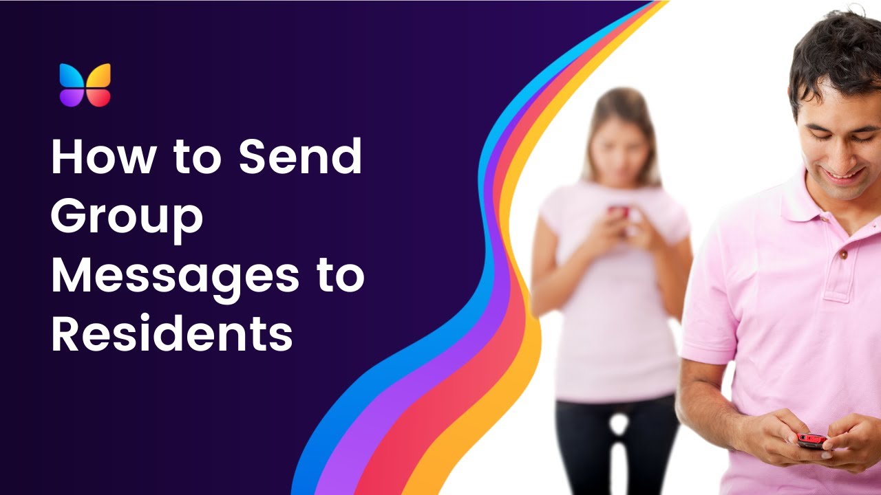 How to Send Group Messages to Residents - YouTube