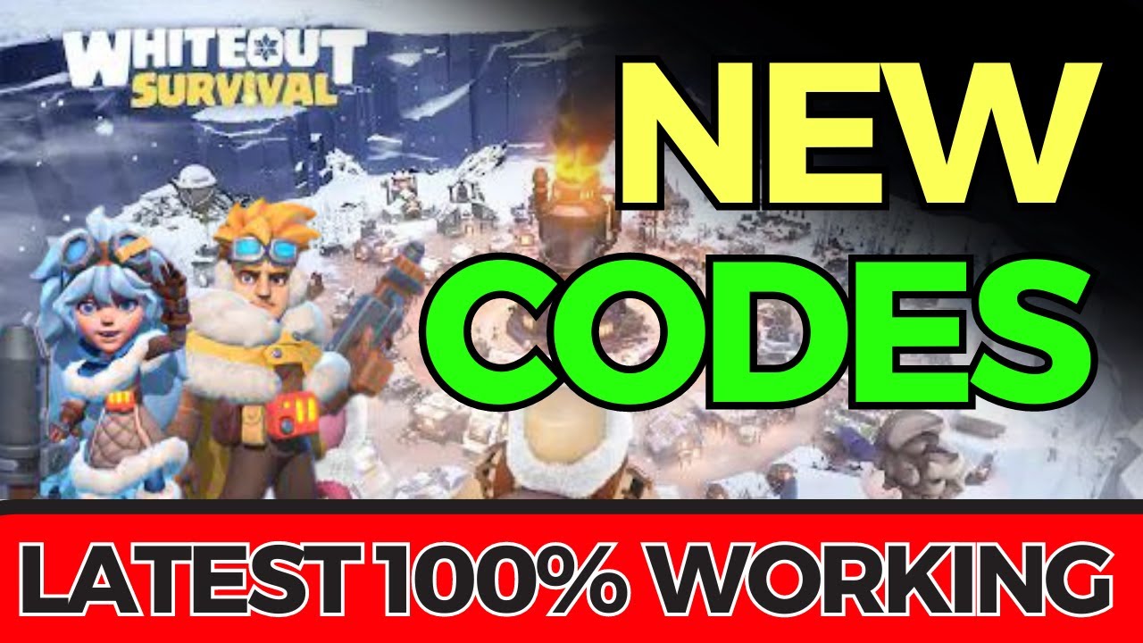ALL NEW 🎁 WHITEOUT SURVIVAL CODES 2023 | WHITEOUT SURVIVAL GIFT CODES ...