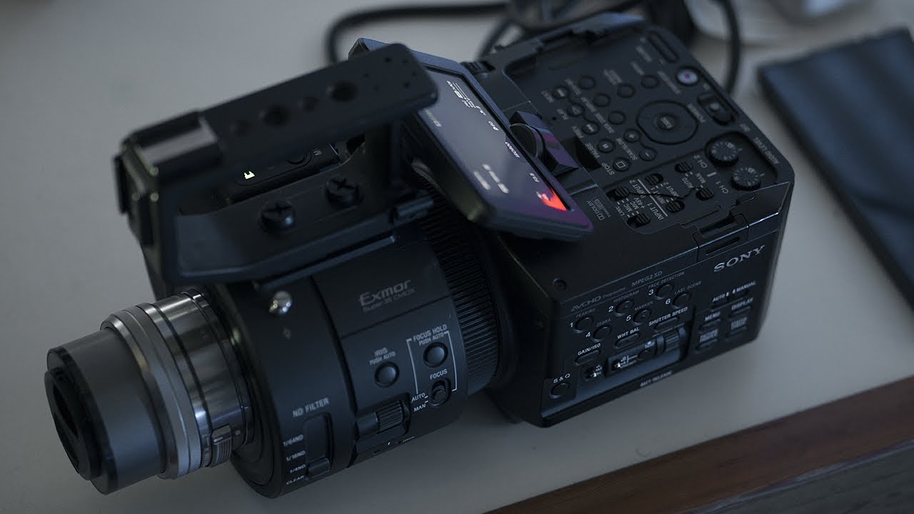 I bought a used cinema camera | Sony NEX-FS700R - YouTube