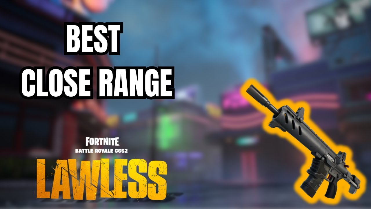Best Close Range Weapon This Season! In Fortnite - YouTube