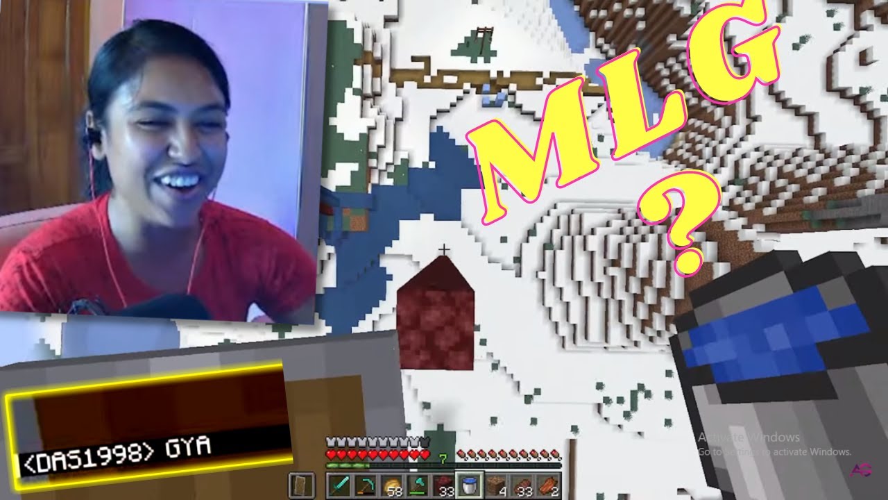 How to do Water Bucket MLG?👀| Minecraft Highlight - YouTube