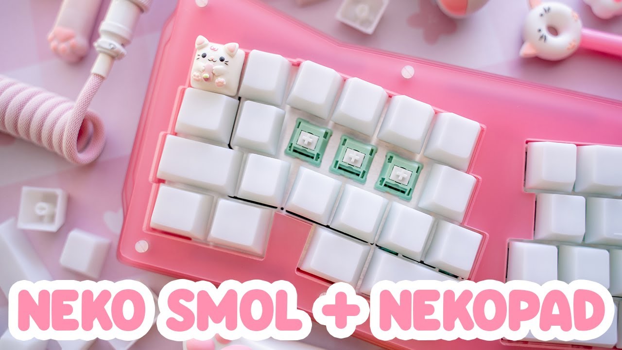 Neko Smol & Nekopad Keyboard Build + Marble Soda Switches // Personal ...