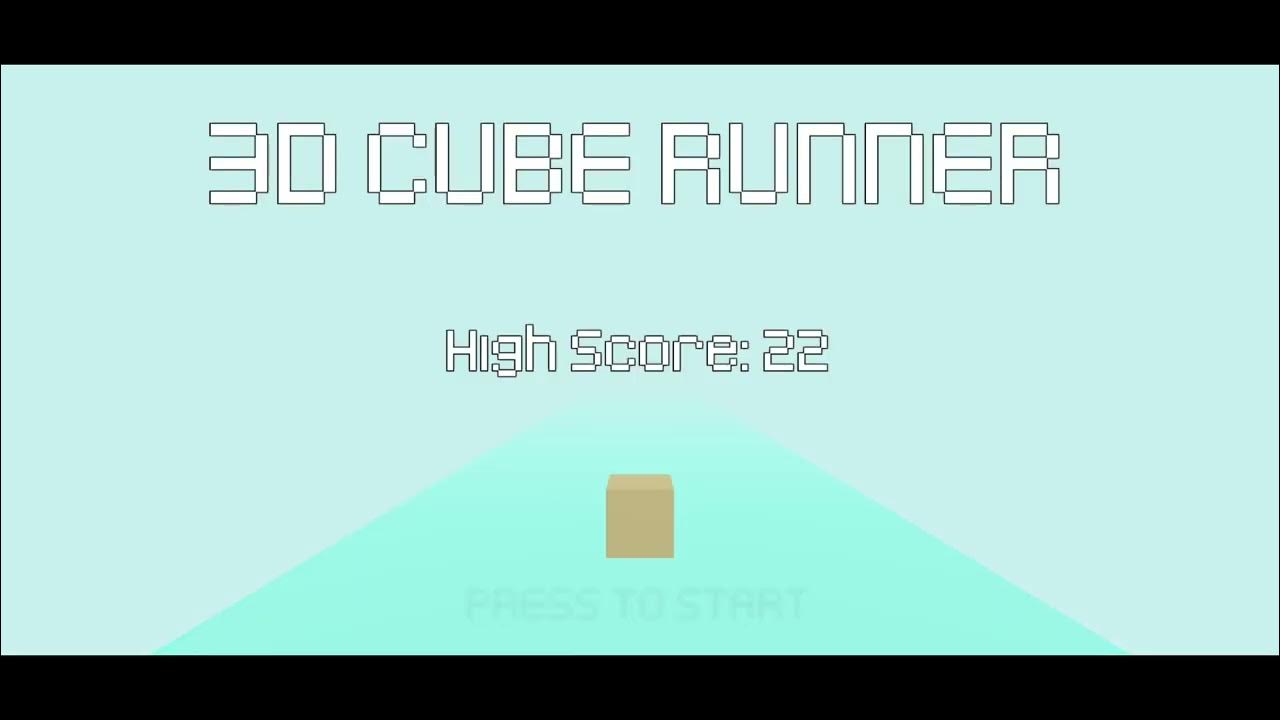 3D Cube Runner Gameplay - YouTube