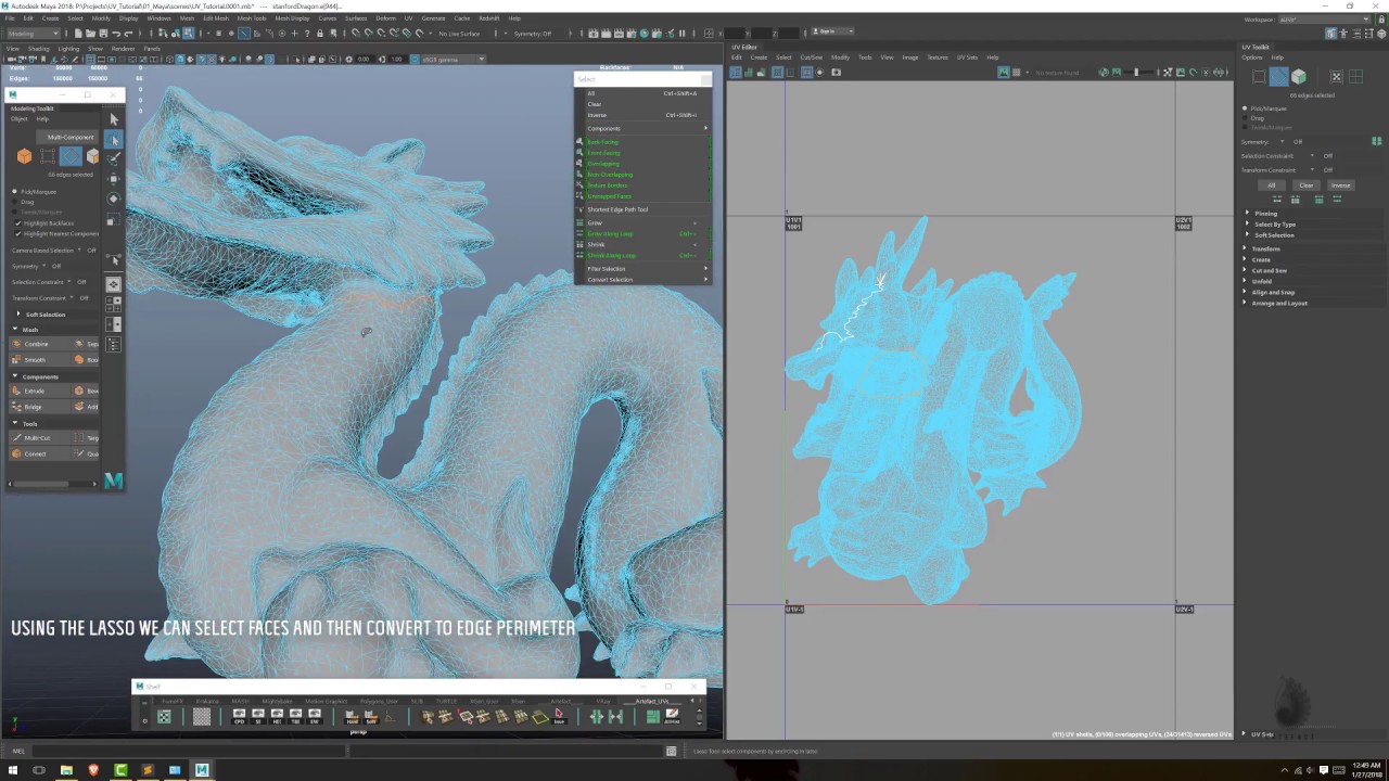 Tutorial - How to UV a Decimated Mesh - YouTube