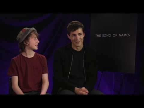 Luke Doyle & Jonah Hauer-King talk ‘The Song of Names’ - YouTube