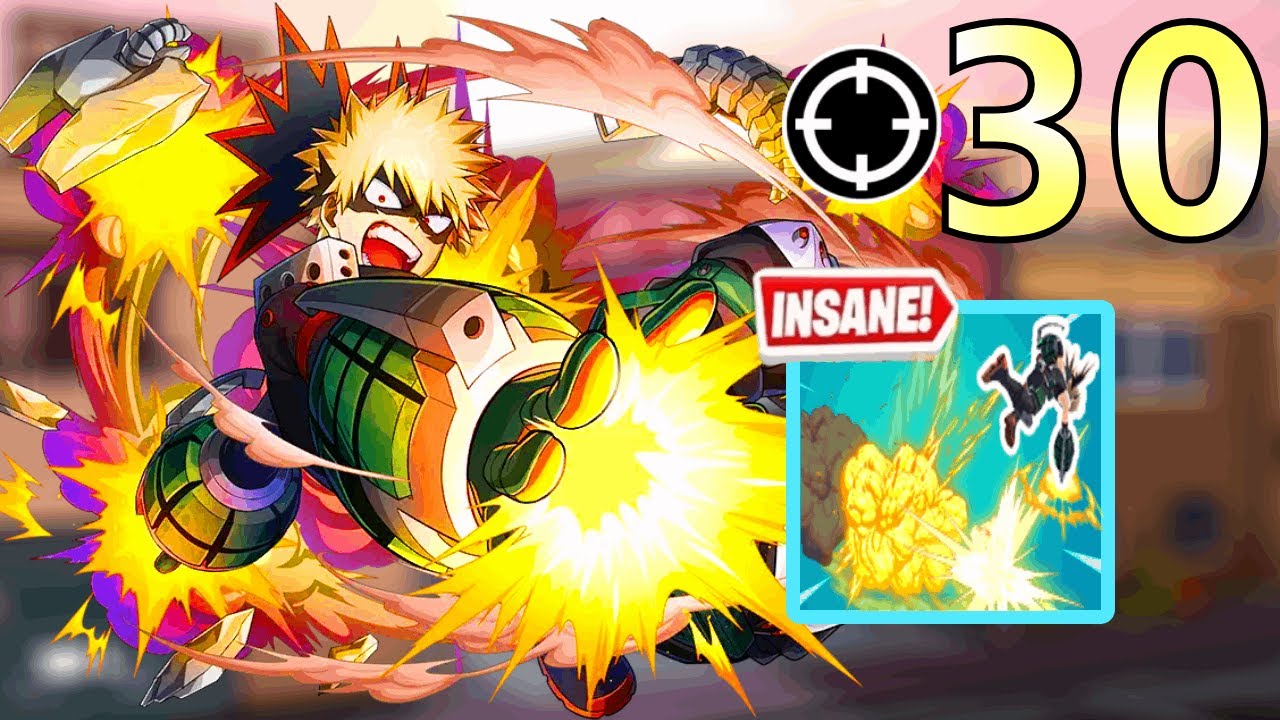 High Kill Rapid Bakugo Ranked Gameplay My Hero Ultra Rumble | MHUR ...