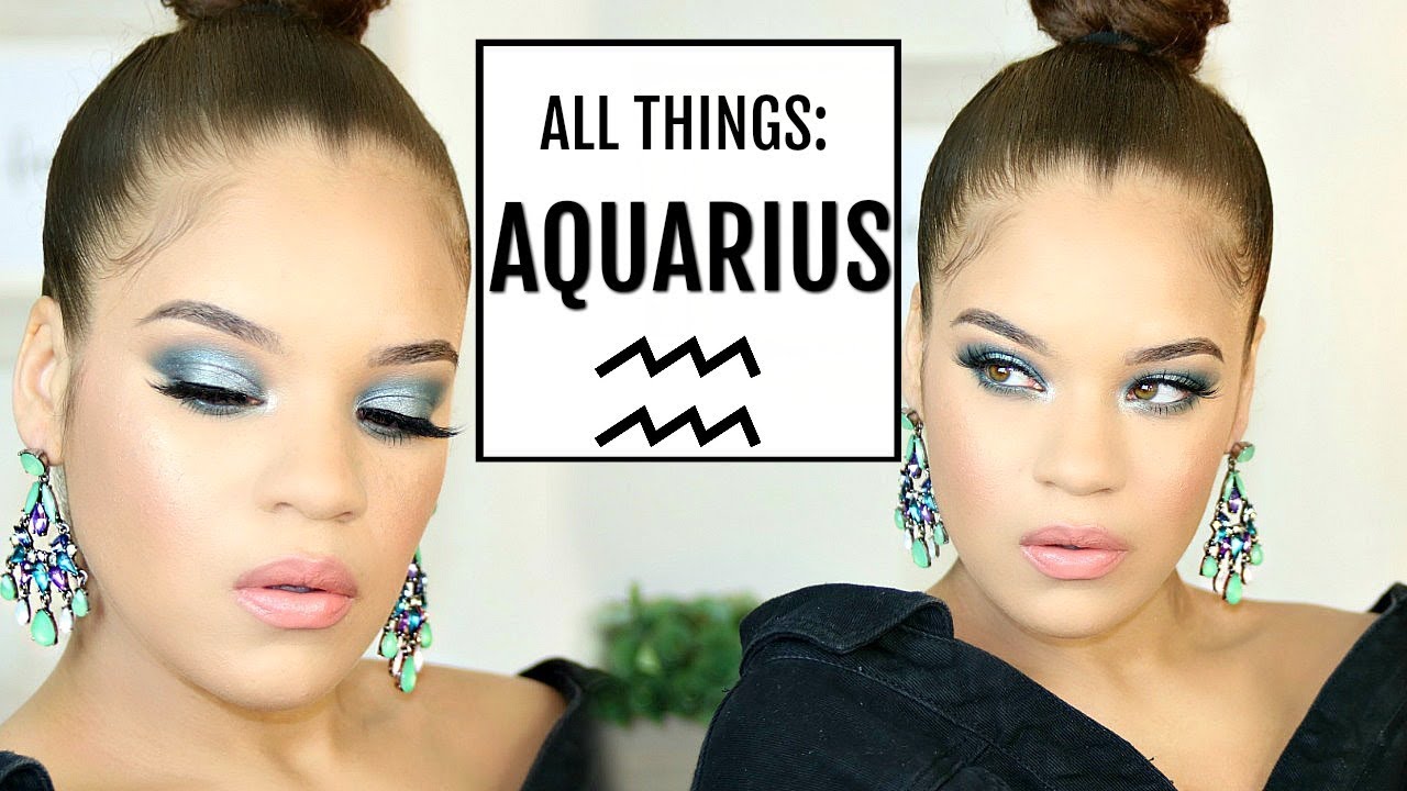Aquarius Makeup Tutorial | Zodiac Series - YouTube