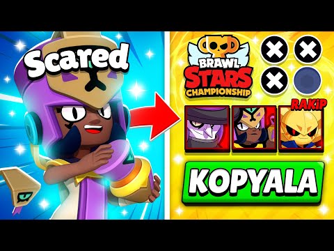 RAKİBİ KOPYALAYARAK ŞAMPİYONLUK MÜCADELİSİNİ KAZANMAYA ÇALIŞTIK🔥! Brawl Stars
